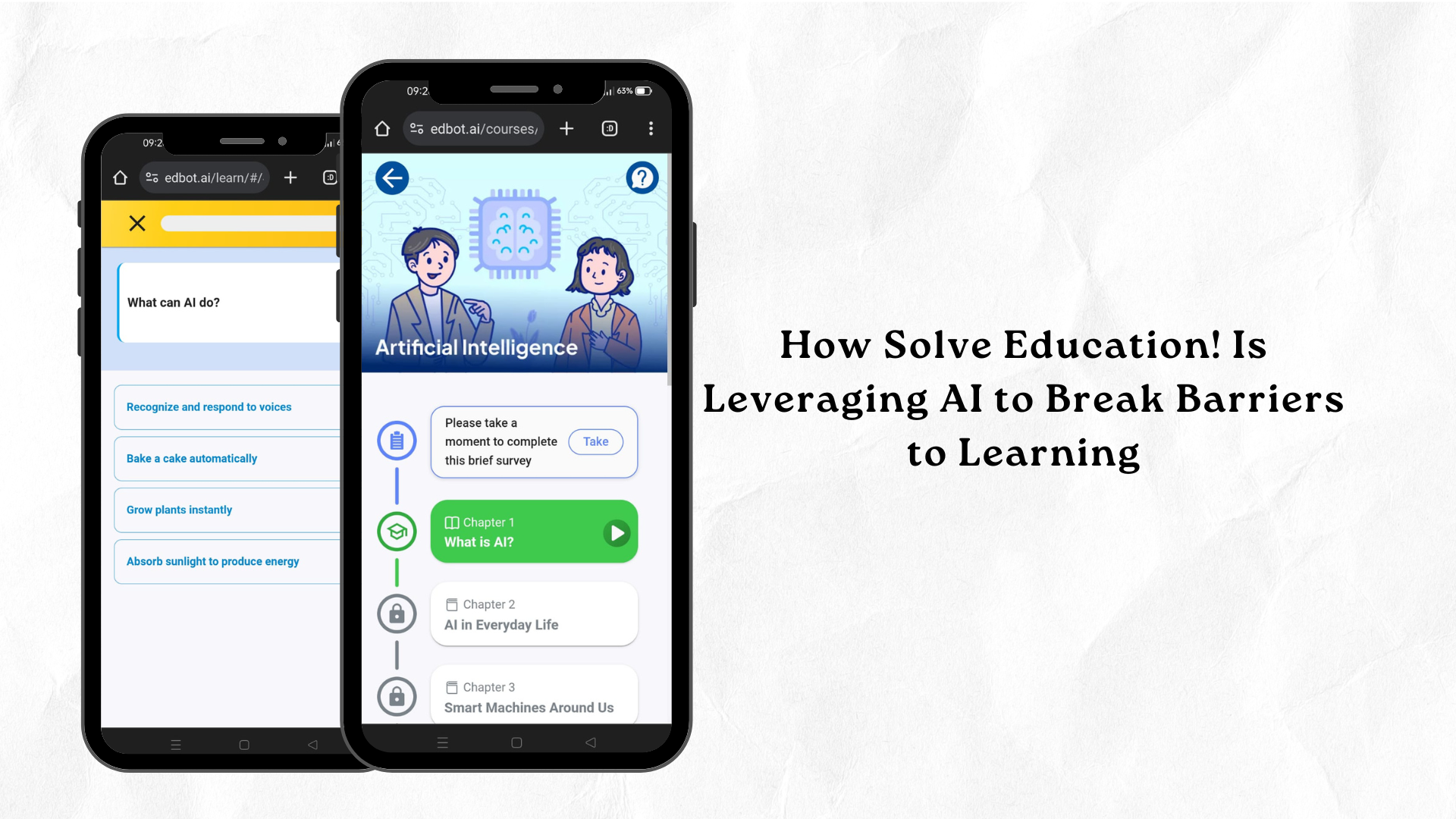EdBot.ai: Revolutionizing Education with AI - Solve Education!