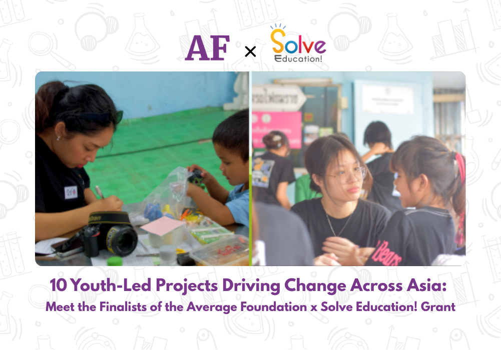 Solve Education Grant: Honoring Youth Leaders - Solve Education!